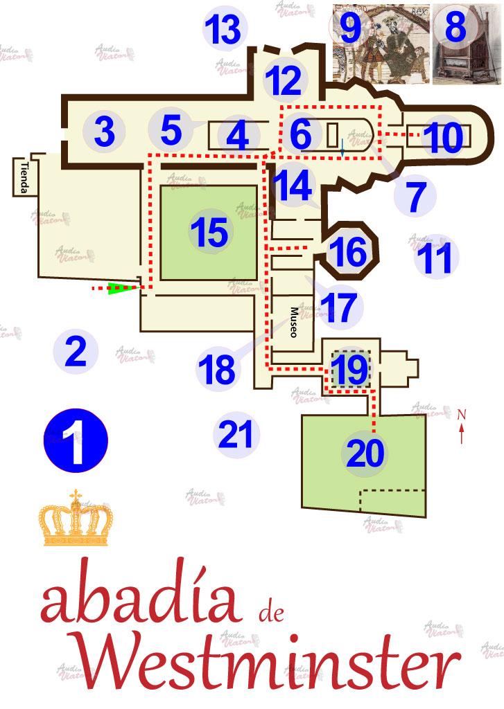 Mapa Dos Tumulos Da Abadia De Westminster Visite Abadia De Westminster